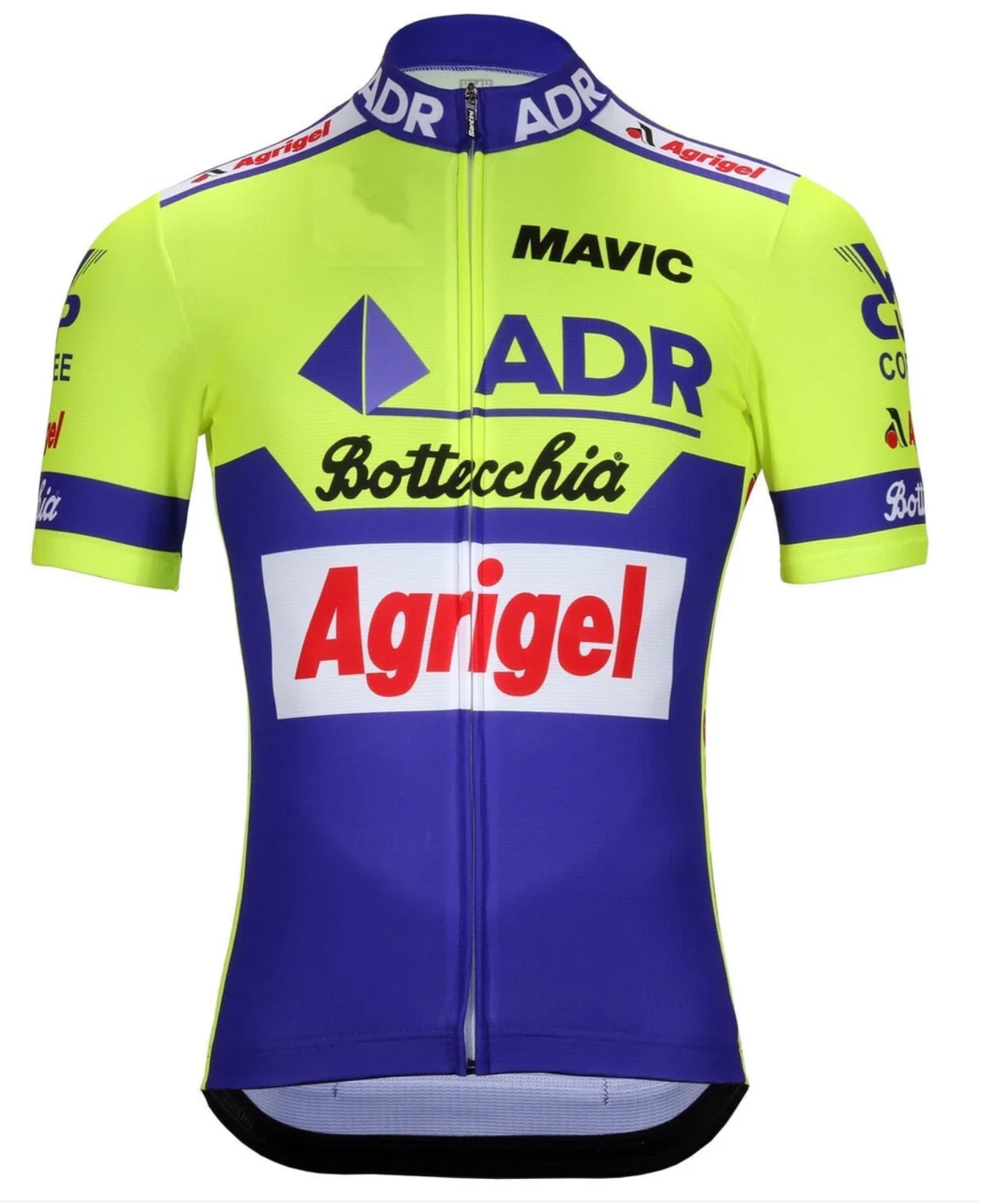 Maillot cycliste rétro ADR–Agrigel – Tour 1989 & style classique ...